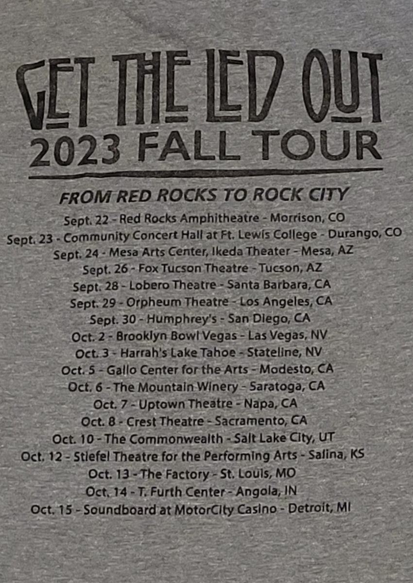 2023 Tour Shirt – GTLO Rocks