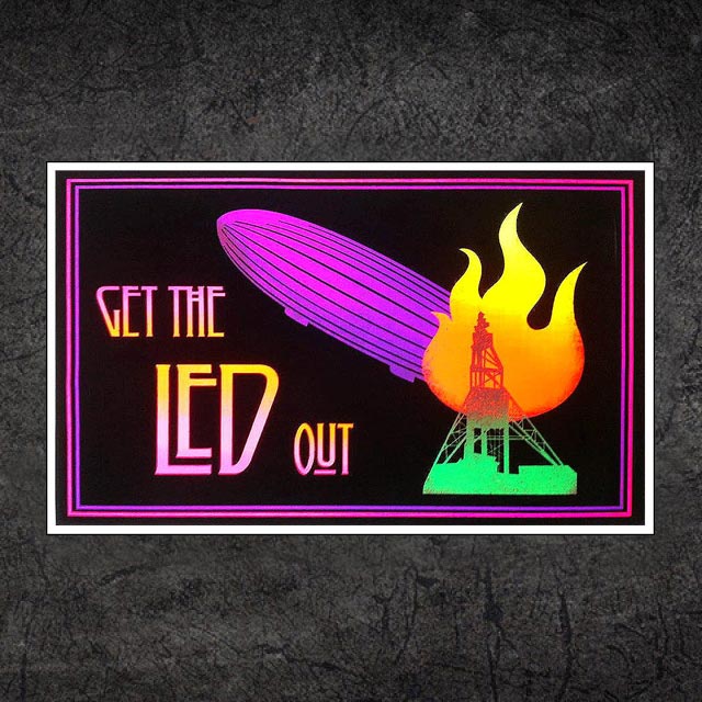 GTLO Blacklight Poster – GTLO Rocks