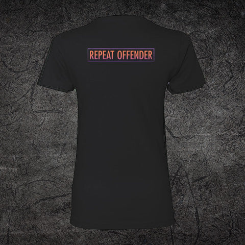 Repeat Offender Women’s Tee – GTLO Rocks